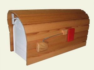 Cedar Wood Mailboxes - Wilray Designs